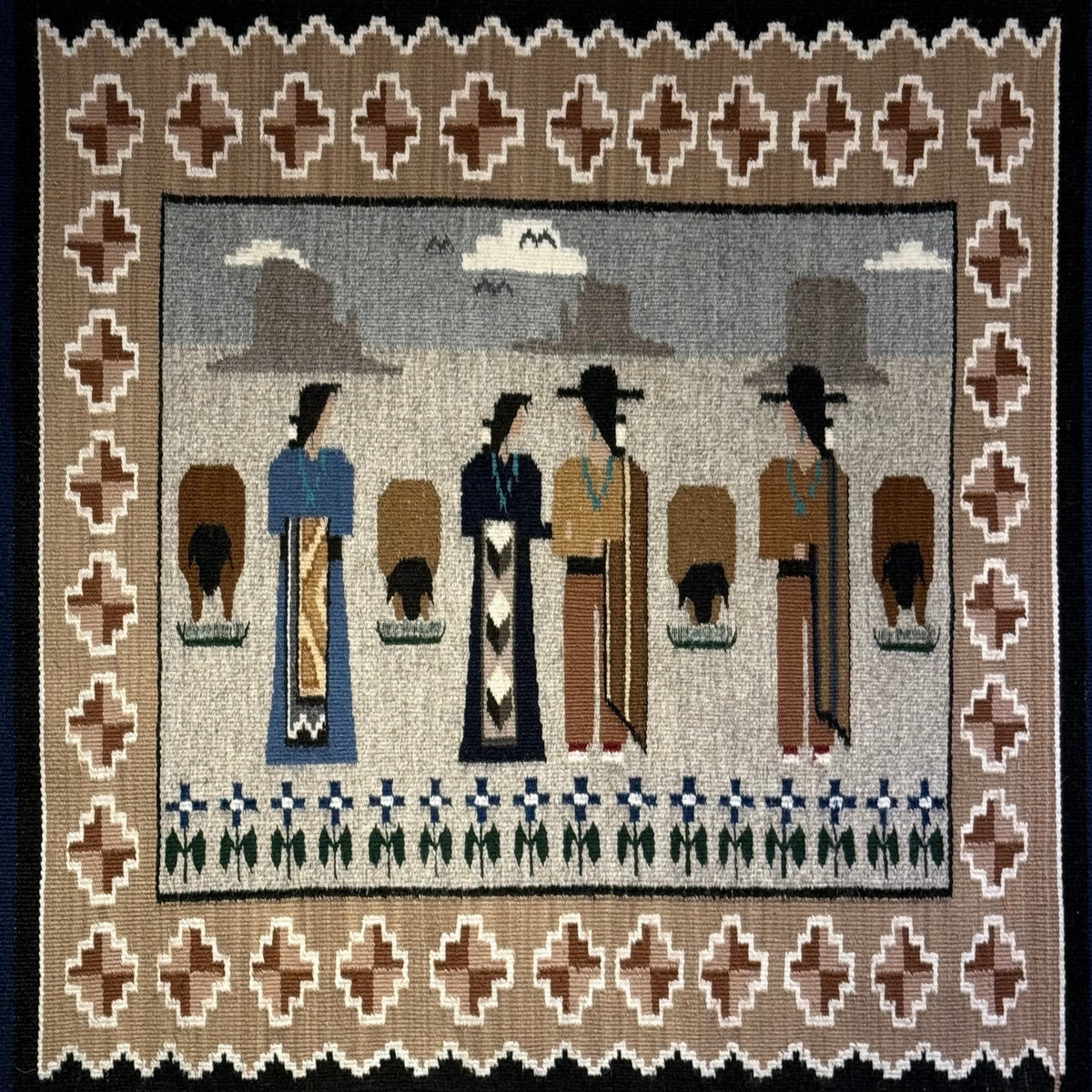 Authentic Navajo Rugs at Raven Makes Native American Art Gallery– Raven ...