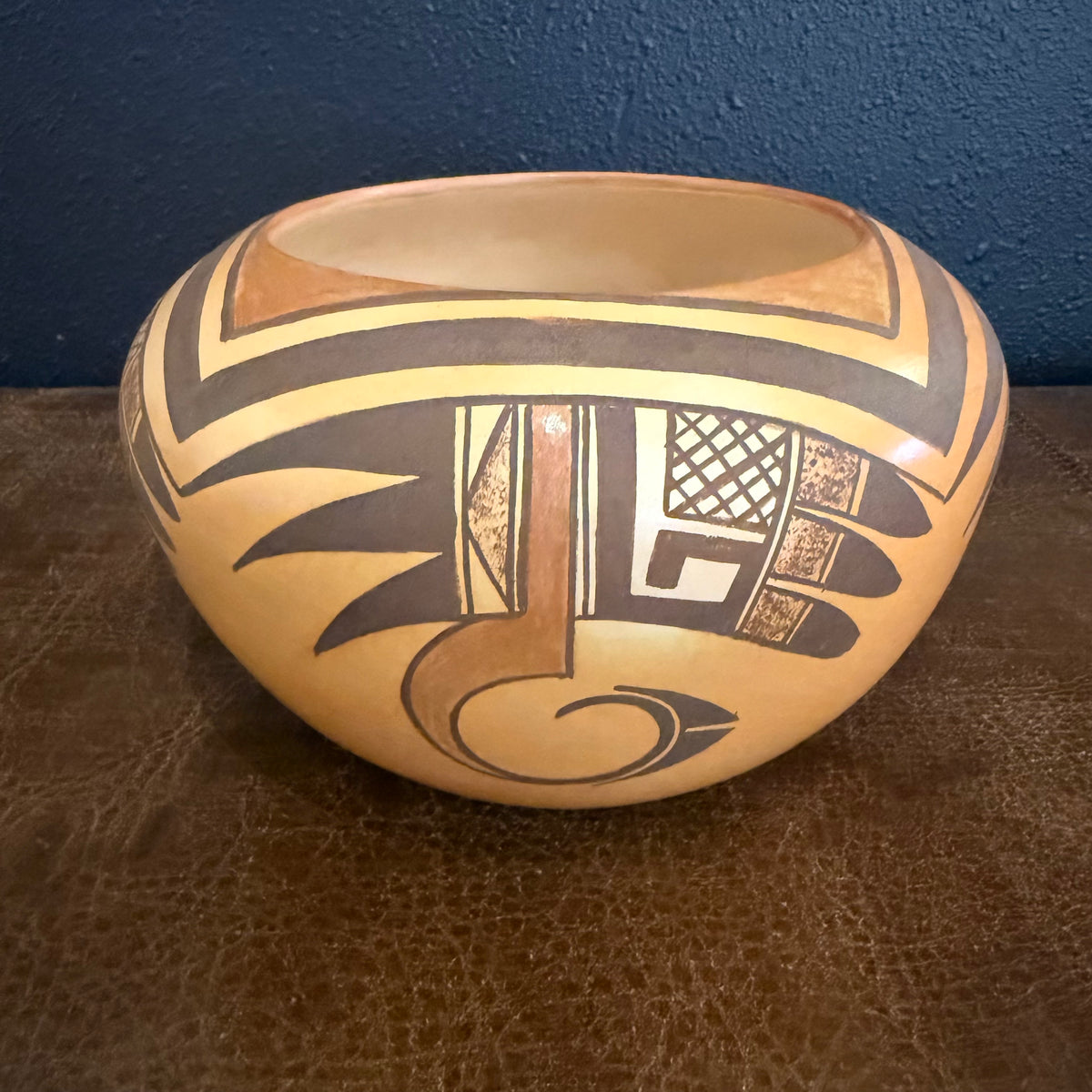 Hopi Polychrome Bowl, by Dee Setalla– Raven Makes Gallery