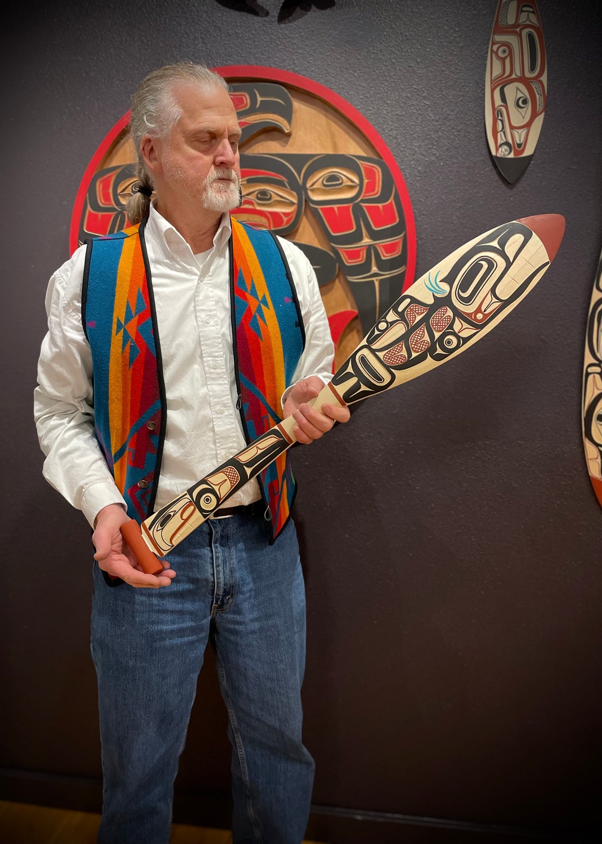 David Boxley Native American Indian Art at Raven Makes Gallery