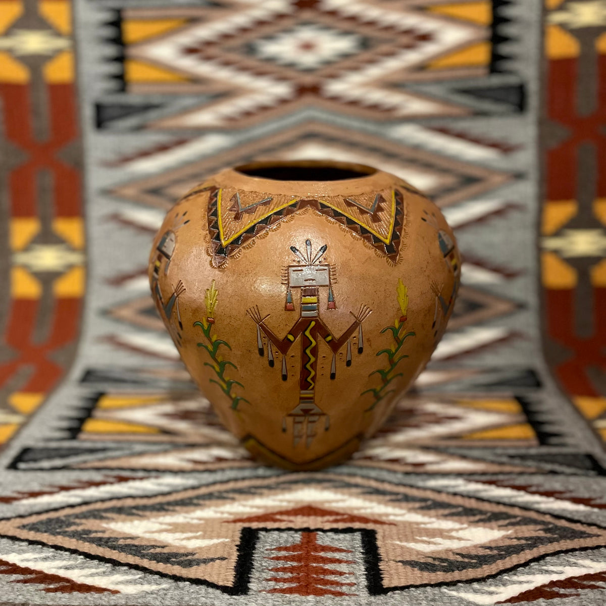 Navajo Pottery by Nancy Ann Yazzie at Raven Makes Gallery