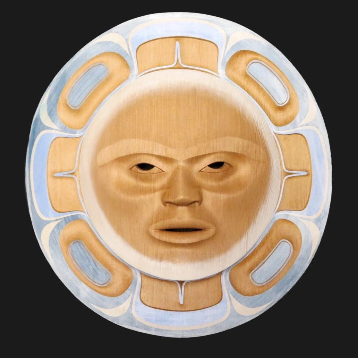 Moon Mask by Klatle-Bhi, at Raven Makes Gallery