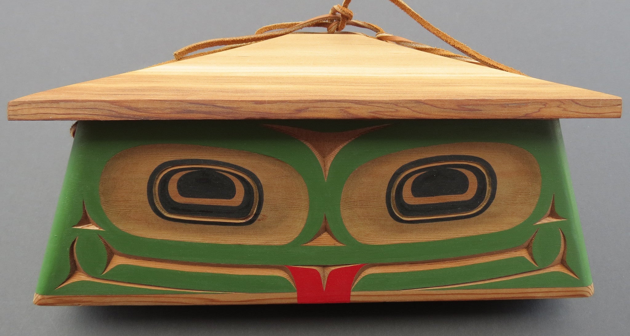 Bentwood Canoe Box, by Bruce Alfred– Raven Makes Gallery