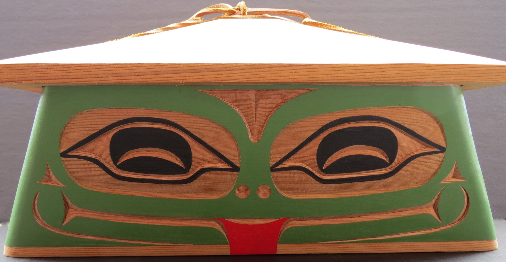 Bentwood Canoe Box, by Bruce Alfred– Raven Makes Gallery