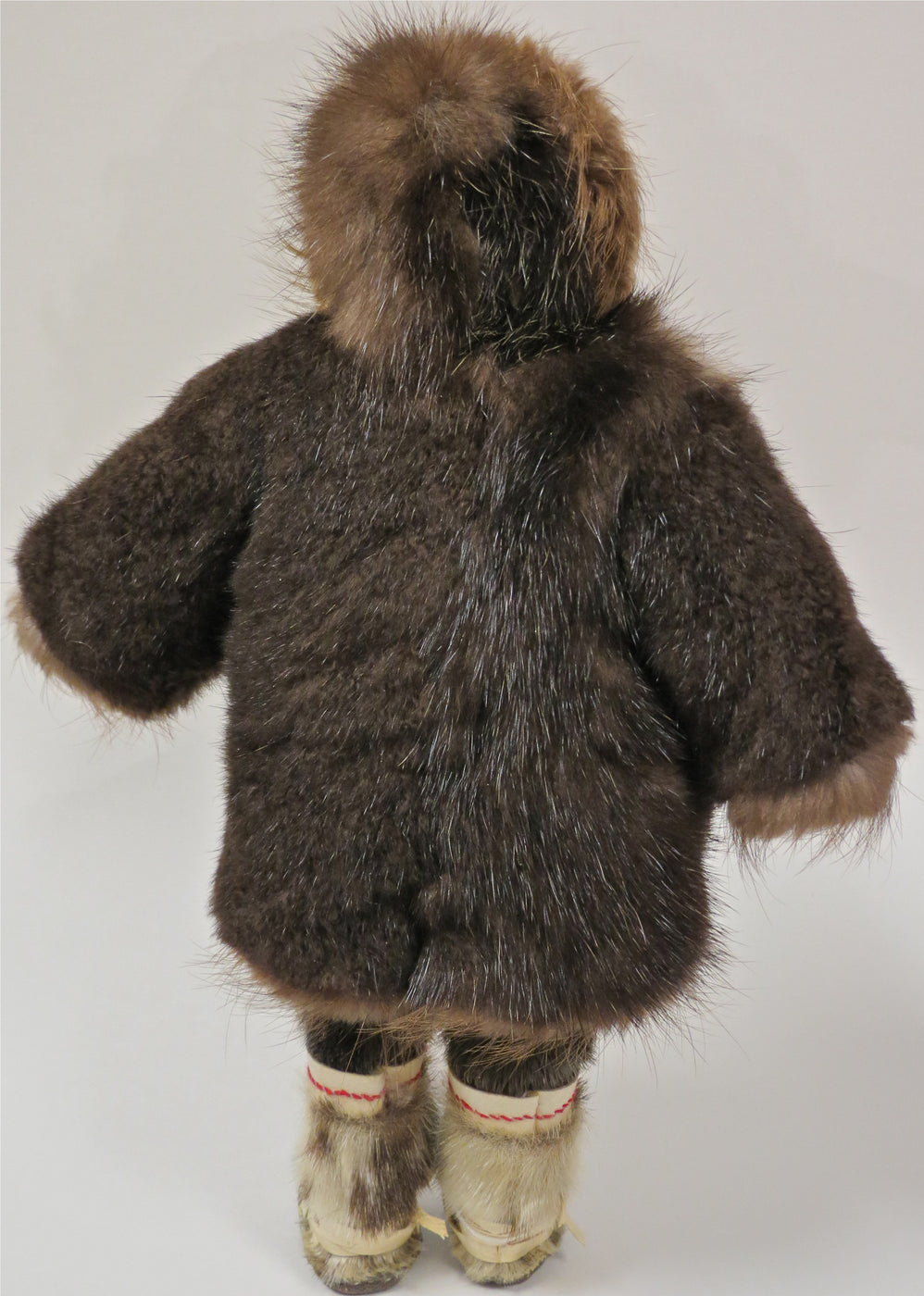 Traditional Yupik Fur Doll, by Lydia Apataki– Raven Makes Gallery