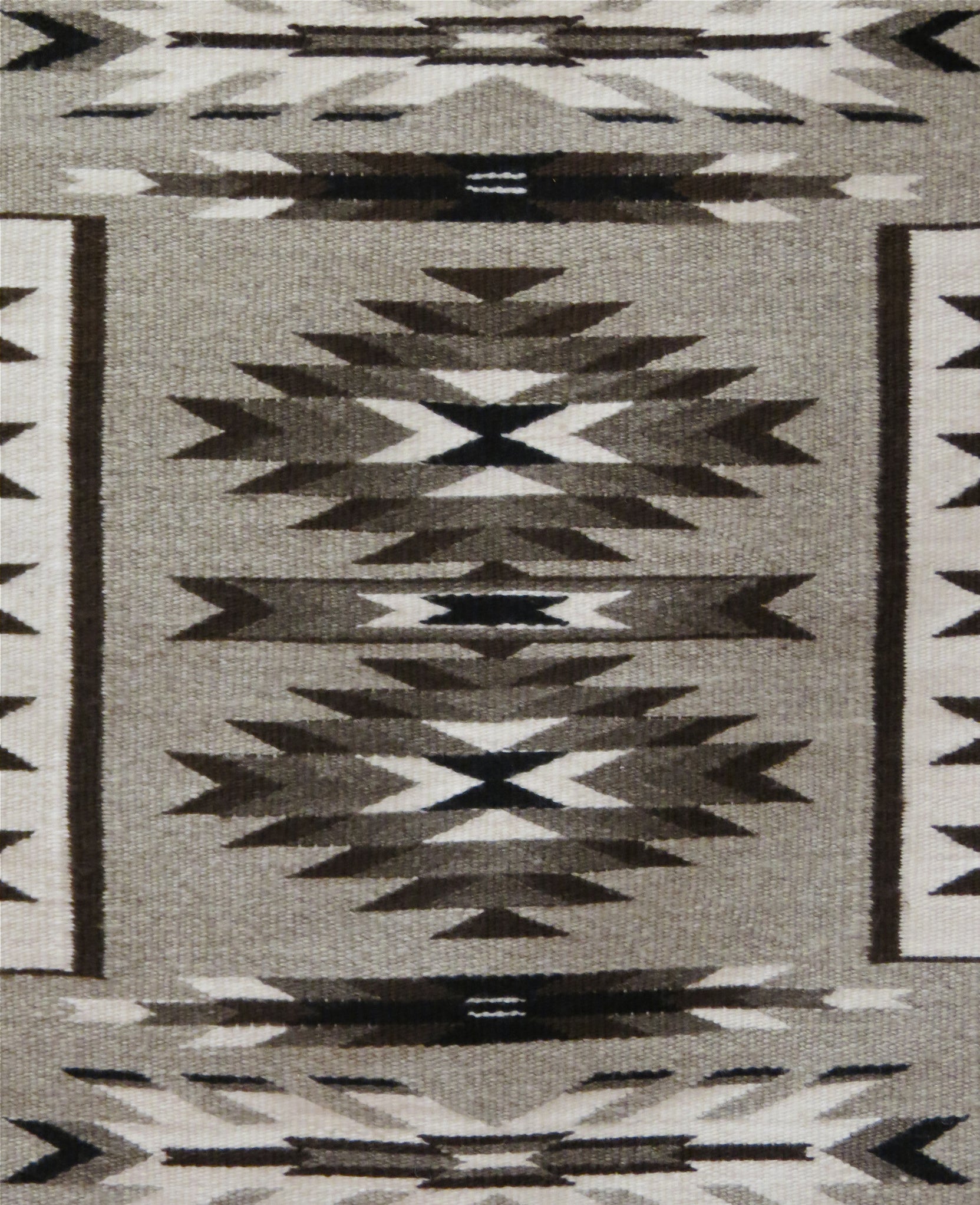 Storm Pattern Navajo Rug, by Nora Yazzie– Raven Makes Gallery