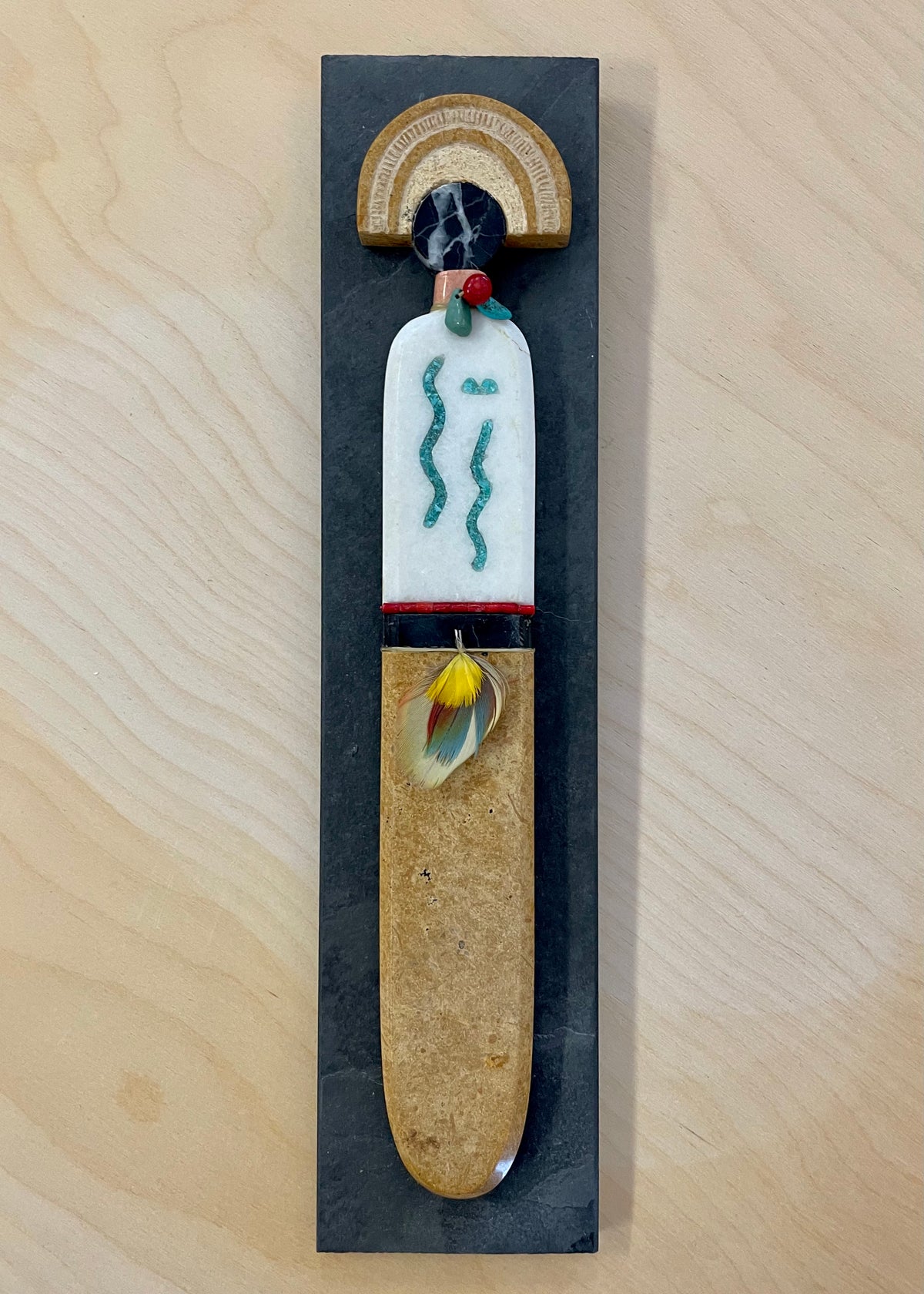 Native American Art Rain Spirit Wall Hanging by Cliff Fragua, Jemez ...