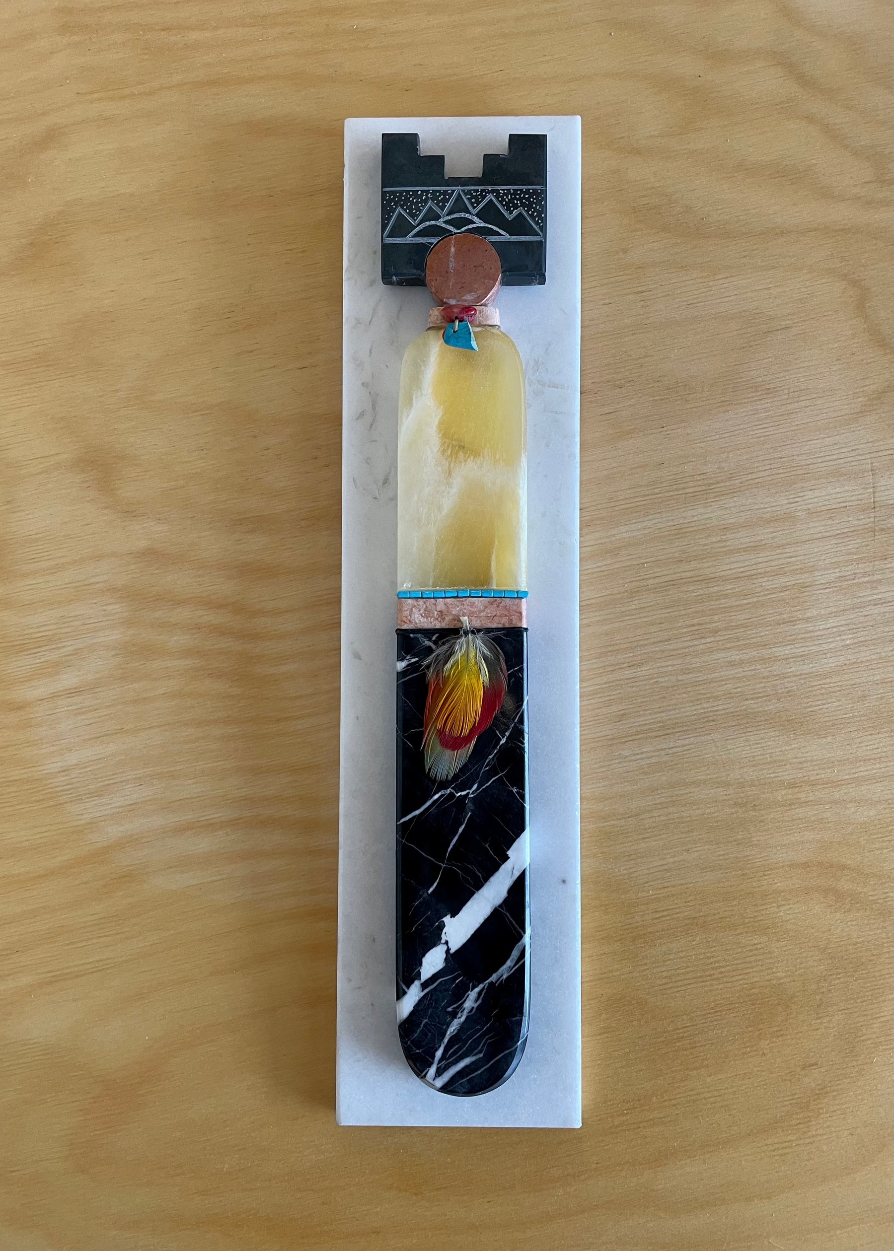 Sculptures, by Cliff Fragua, Jemez Pueblo– Raven Makes Gallery