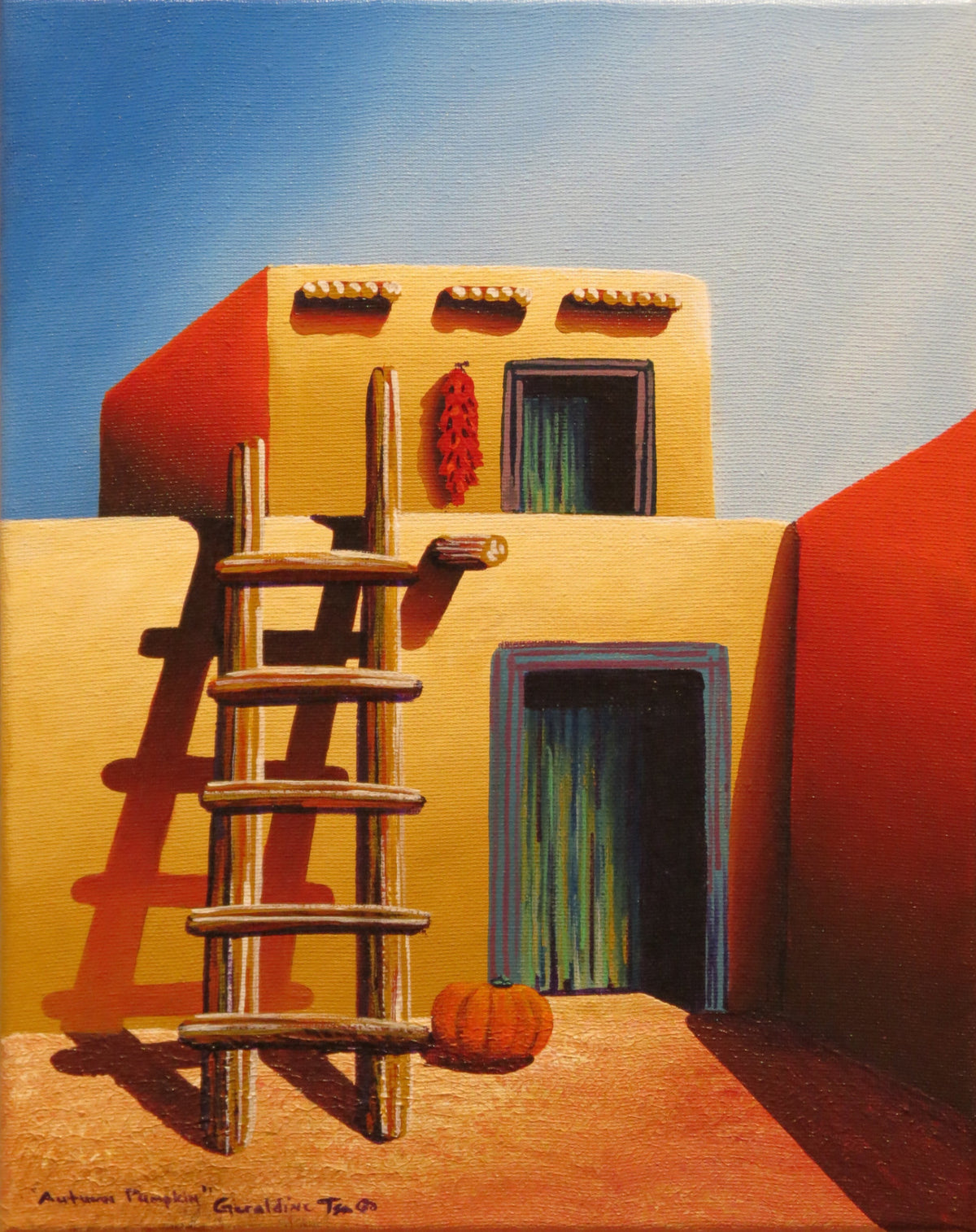 Autumn Pumpkin, by Geraldine Tso– Raven Makes Gallery