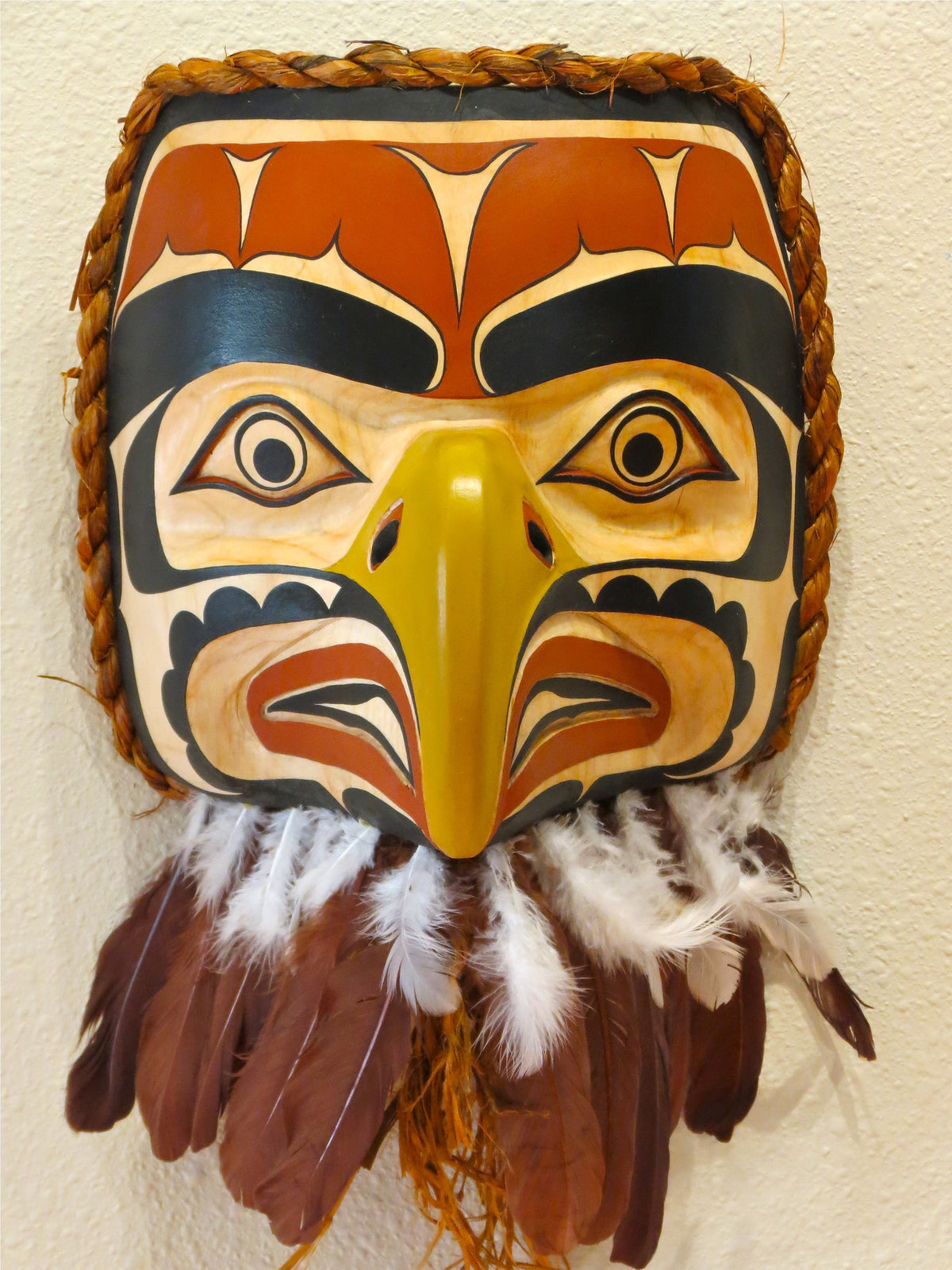 Eagle Mask, by Randy Stiglitz– Raven Makes Gallery