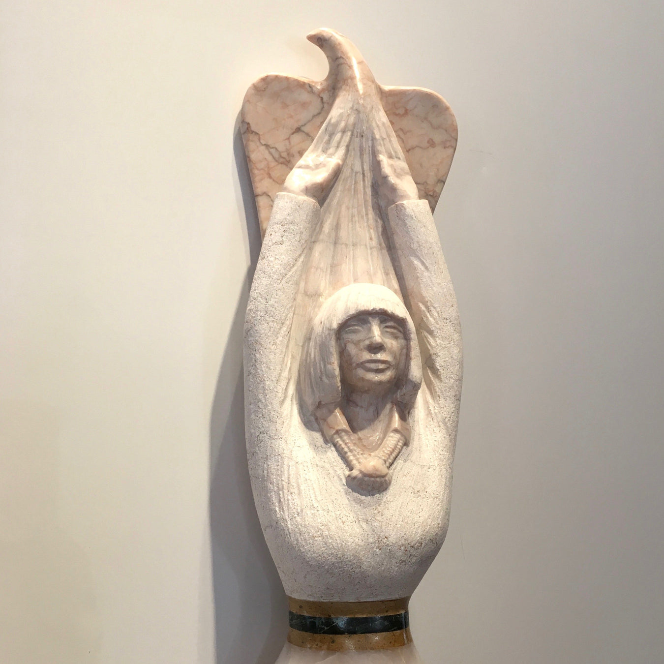 Sculptures, by Cliff Fragua, Jemez Pueblo– Raven Makes Gallery