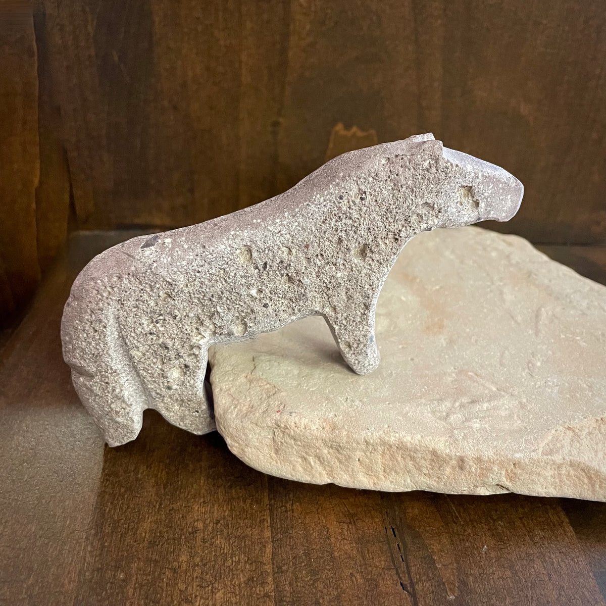 Horse Stone Carving Fetish, by Salvador Romero, Raven Makes Gallery