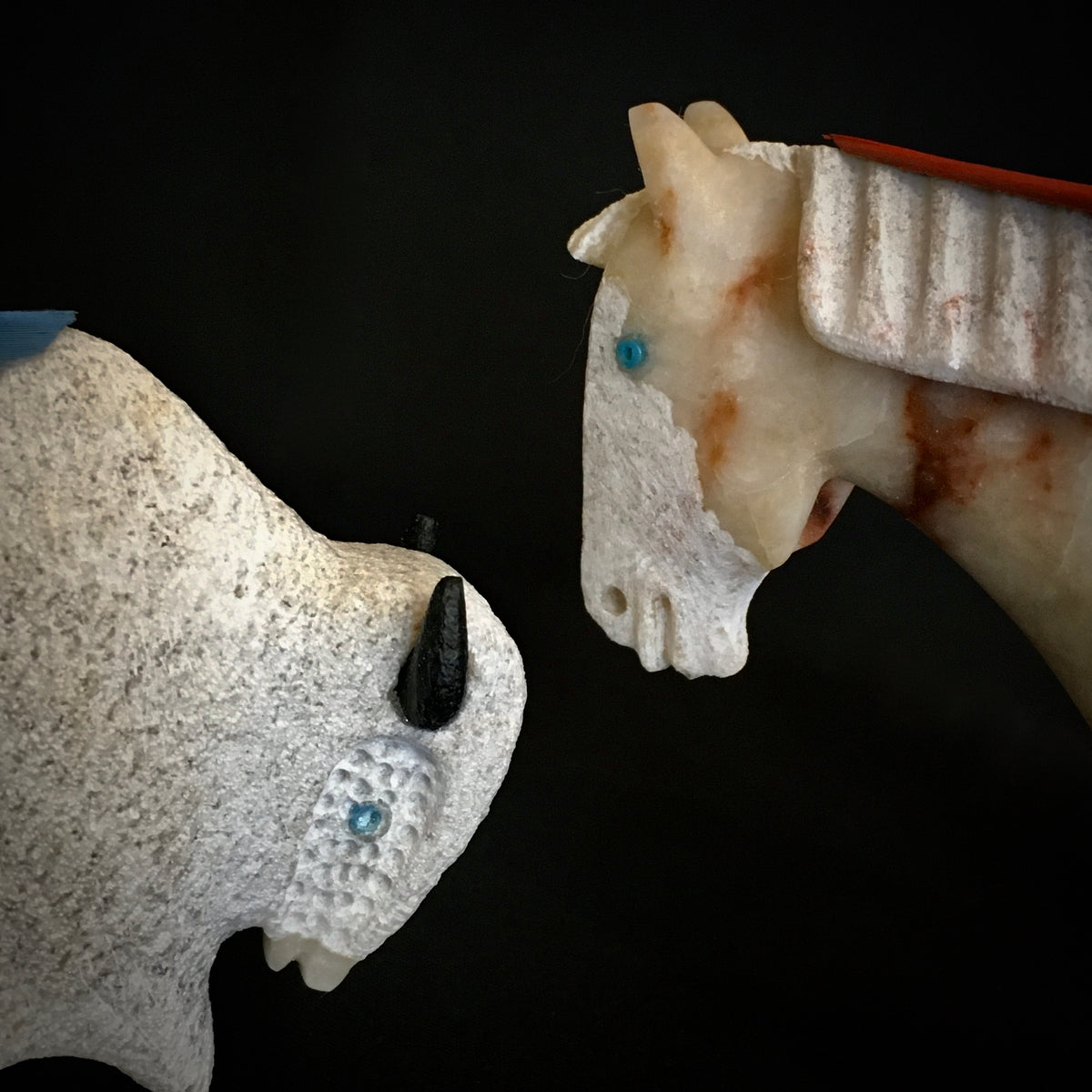 Let's Go Together Stone Carvings, by Harold Davidson– Raven Makes Gallery