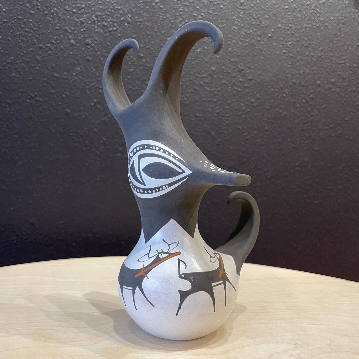 Zuni Pottery Duck, by Anderson Peynetsa– Raven Makes Gallery