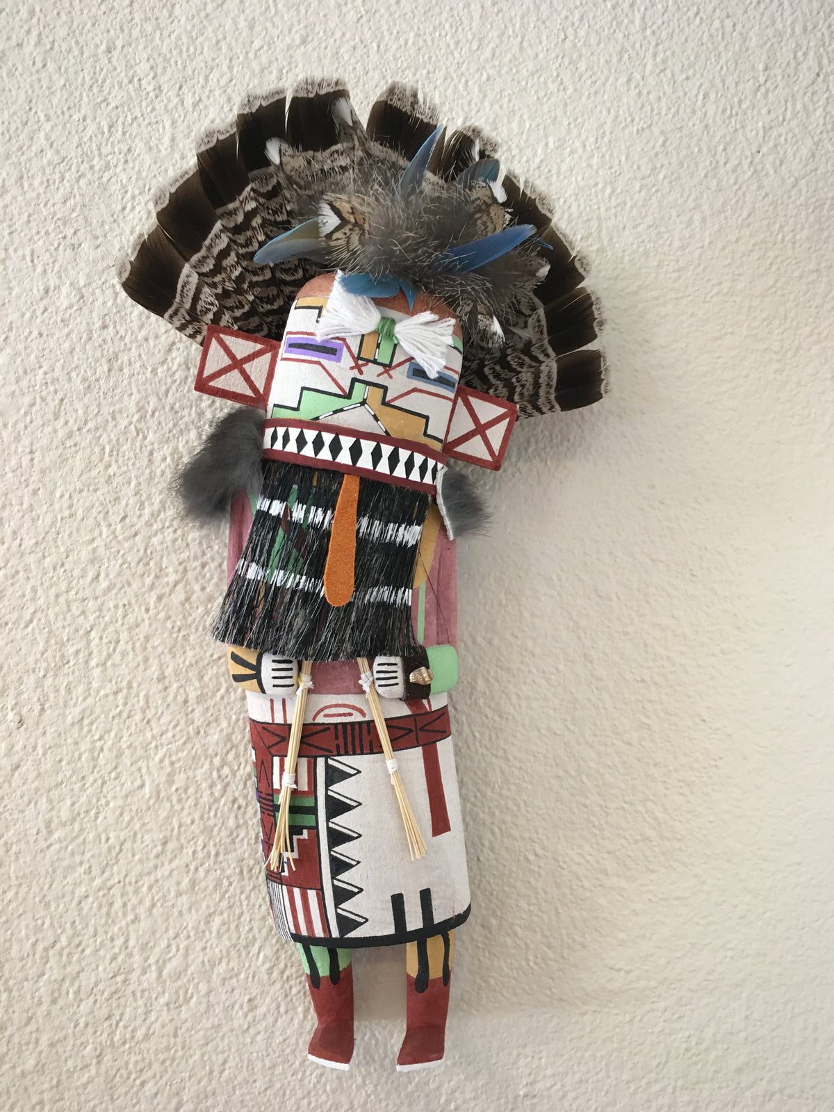 Hilili Guard Kachina Doll, by Carl Nequatewa, Hopi– Raven Makes Gallery