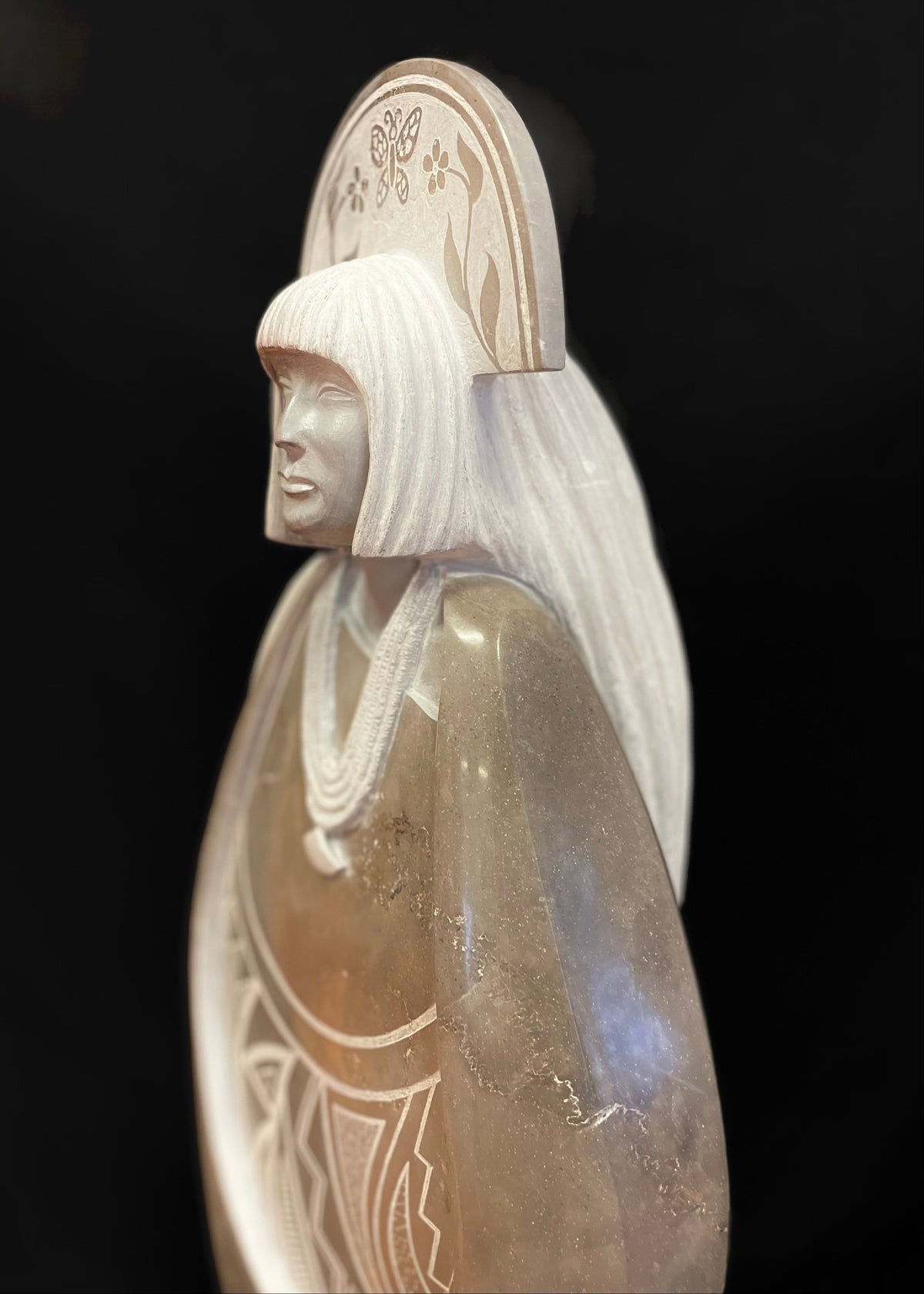 Hints of Spring Sculpture, by Cliff Fragua– Raven Makes Gallery