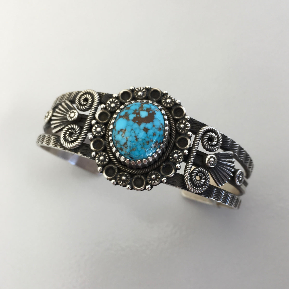 Candelaria Gem and Silver Bracelet, by Ivan Howard, at Raven Makes ...