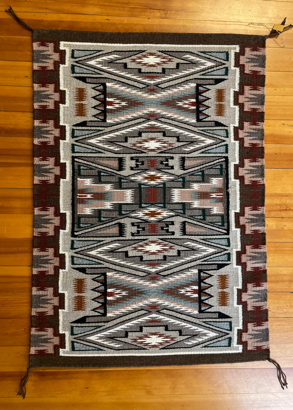 Navajo Rug by Alex Bisui at Raven Makes Native American Art Gallery ...