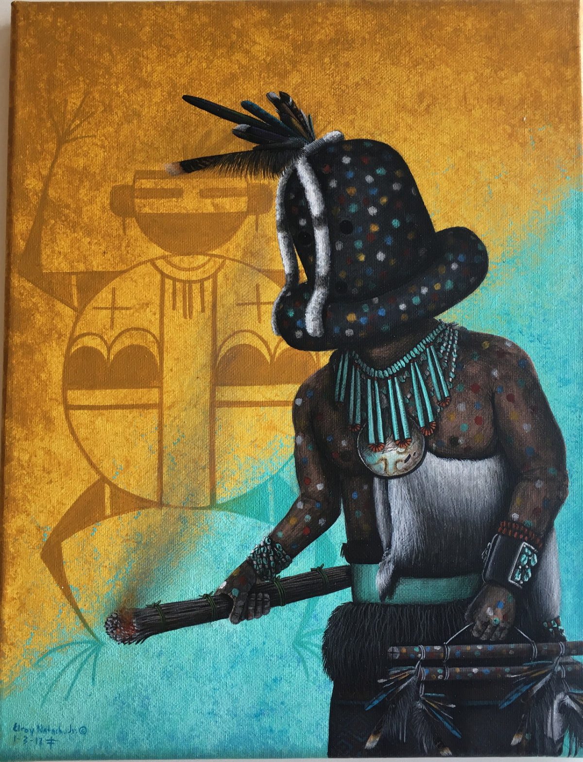 New Fire, by Elroy Natachu, Jr.– Raven Makes Gallery