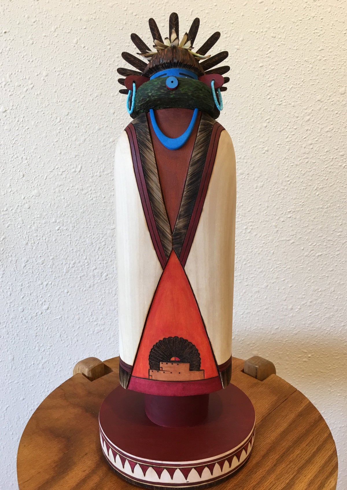 Early Morning Sculpture Kachina Doll, by Gregg Lasiloo– Raven Makes Gallery