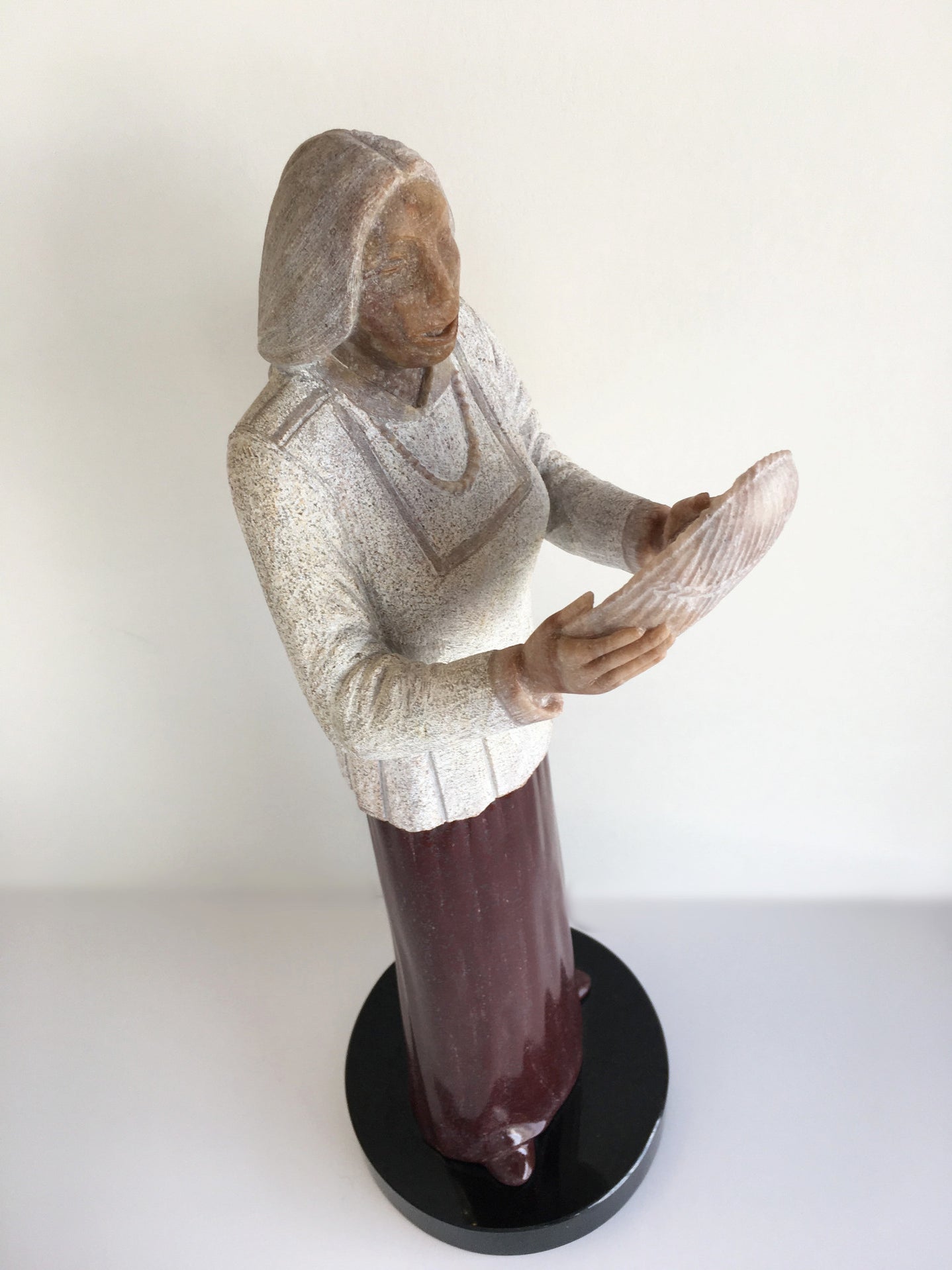 The Winnowing Song Sculpture, by Cliff Fragua– Raven Makes Gallery