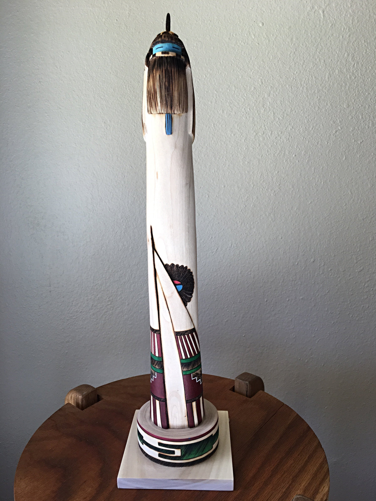 Rain Dancer Kachina Sculpture, by Gregg Lasiloo– Raven Makes Gallery