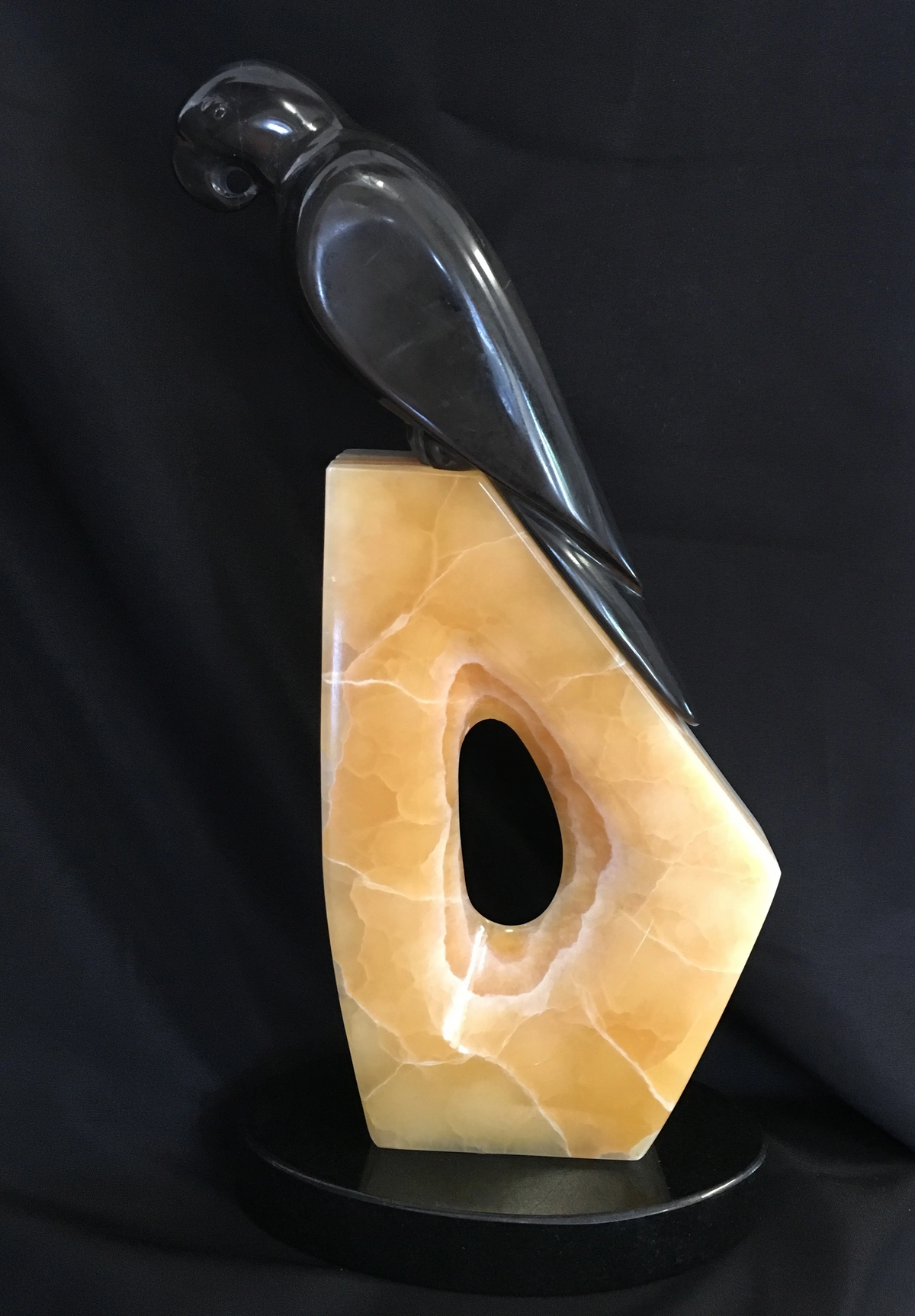 Blessing for the Tropics, Sacred Macaw Sculpture, by Cliff Fragua ...