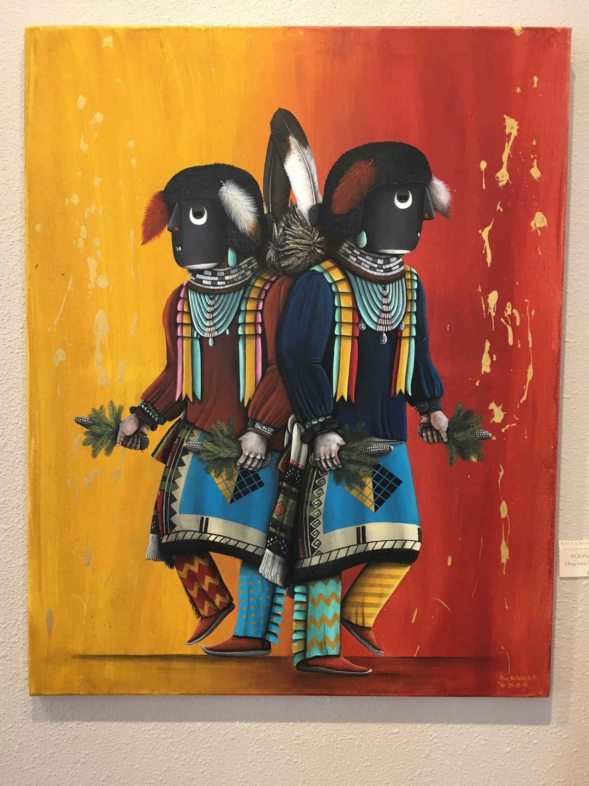 Young Moon, by Elroy Natachu, Jr.– Raven Makes Gallery