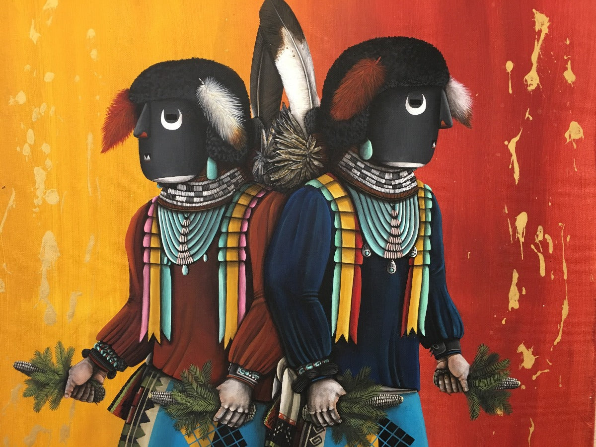 Young Moon, by Elroy Natachu, Jr.– Raven Makes Gallery